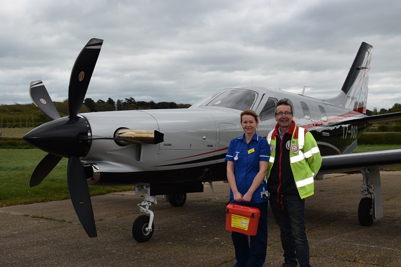 When you absolutely need a fast motorbike and a much faster aircraft ...